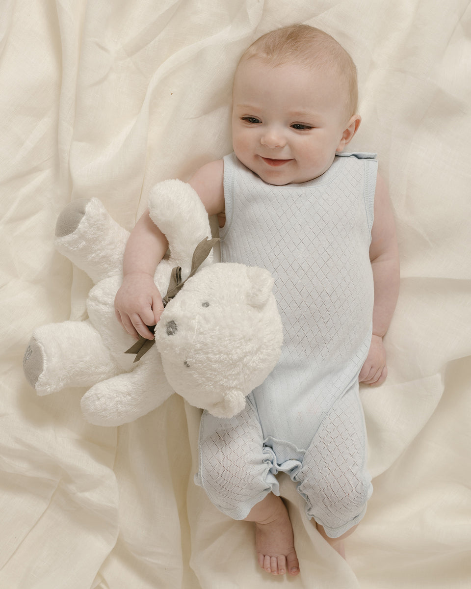 Threaded Sleeveless Coverall – Blara Organic House